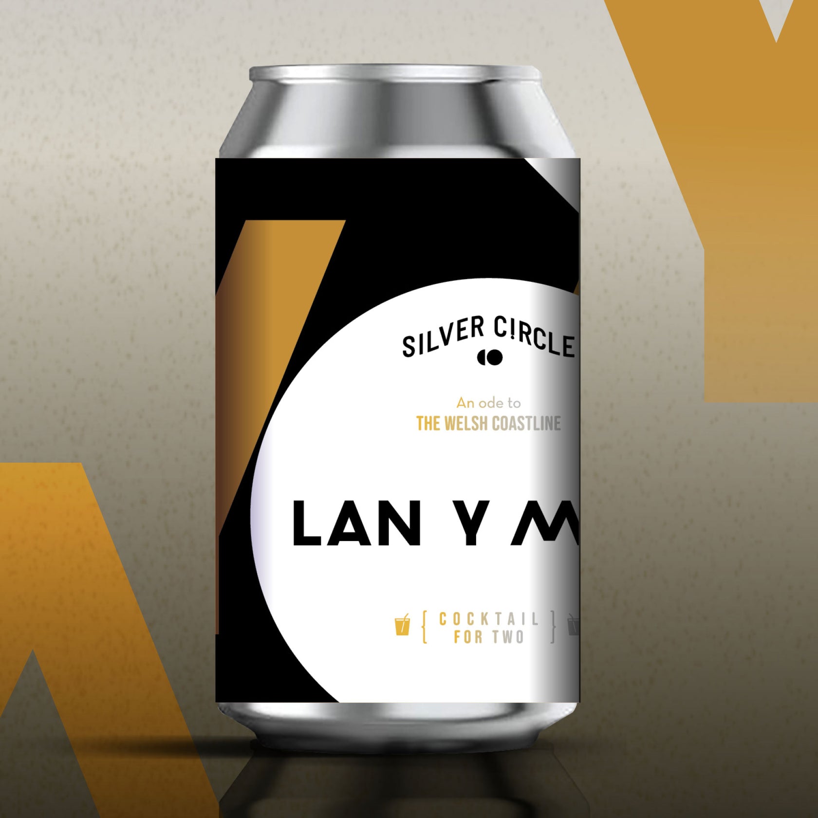 Lan Y Môr - Cocktail in a can - 330ml – Silver Circle Distillery